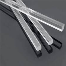 4x4mm Square Acrylic Rod I Jeewa Plastic